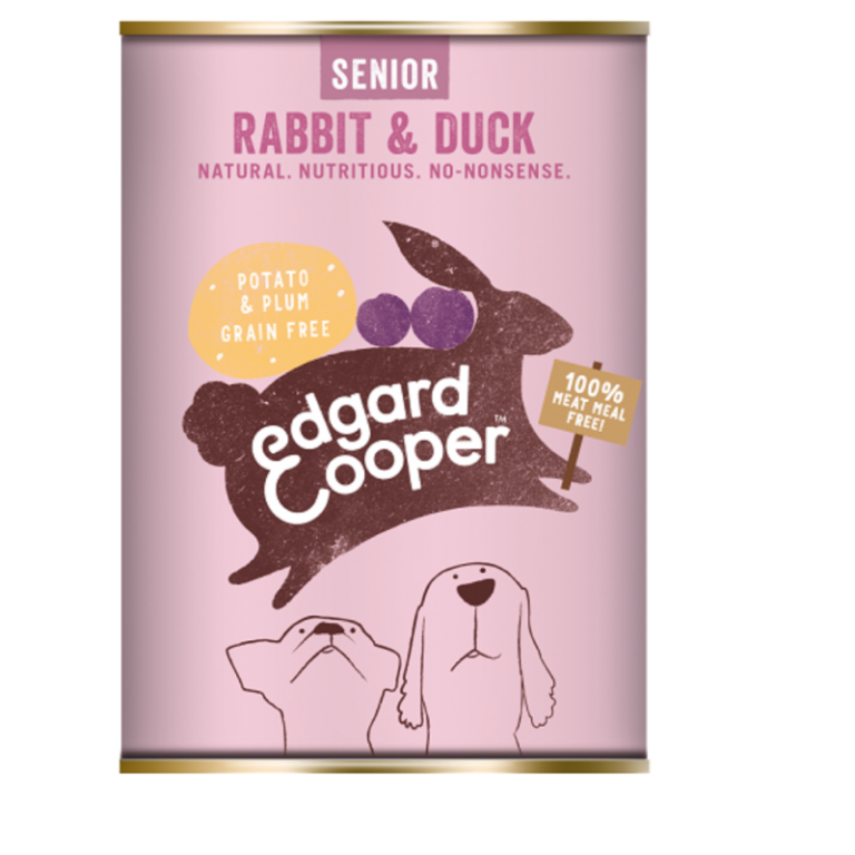 Edgard & Cooper Coniglio e Anatra per Cani Anziani | NaturePetShop